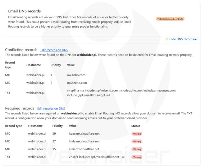 Cloudflare Email Routing, czyli szybki i prosty sposób na aliasy ...