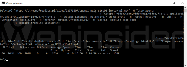 Pobieranie filmów z serwisu Freedisc.pl za pomocą narzędzi dla ...